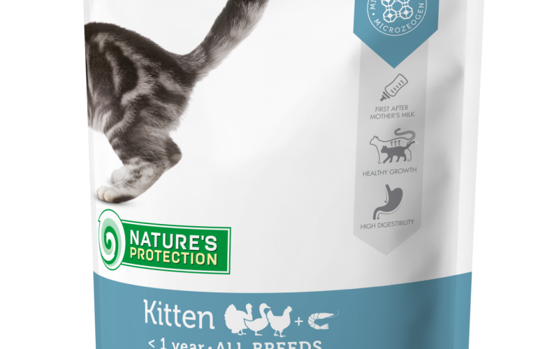 Nature's Protection Kitten Сухий корм для кошенят, 400 г NPS45757 ...